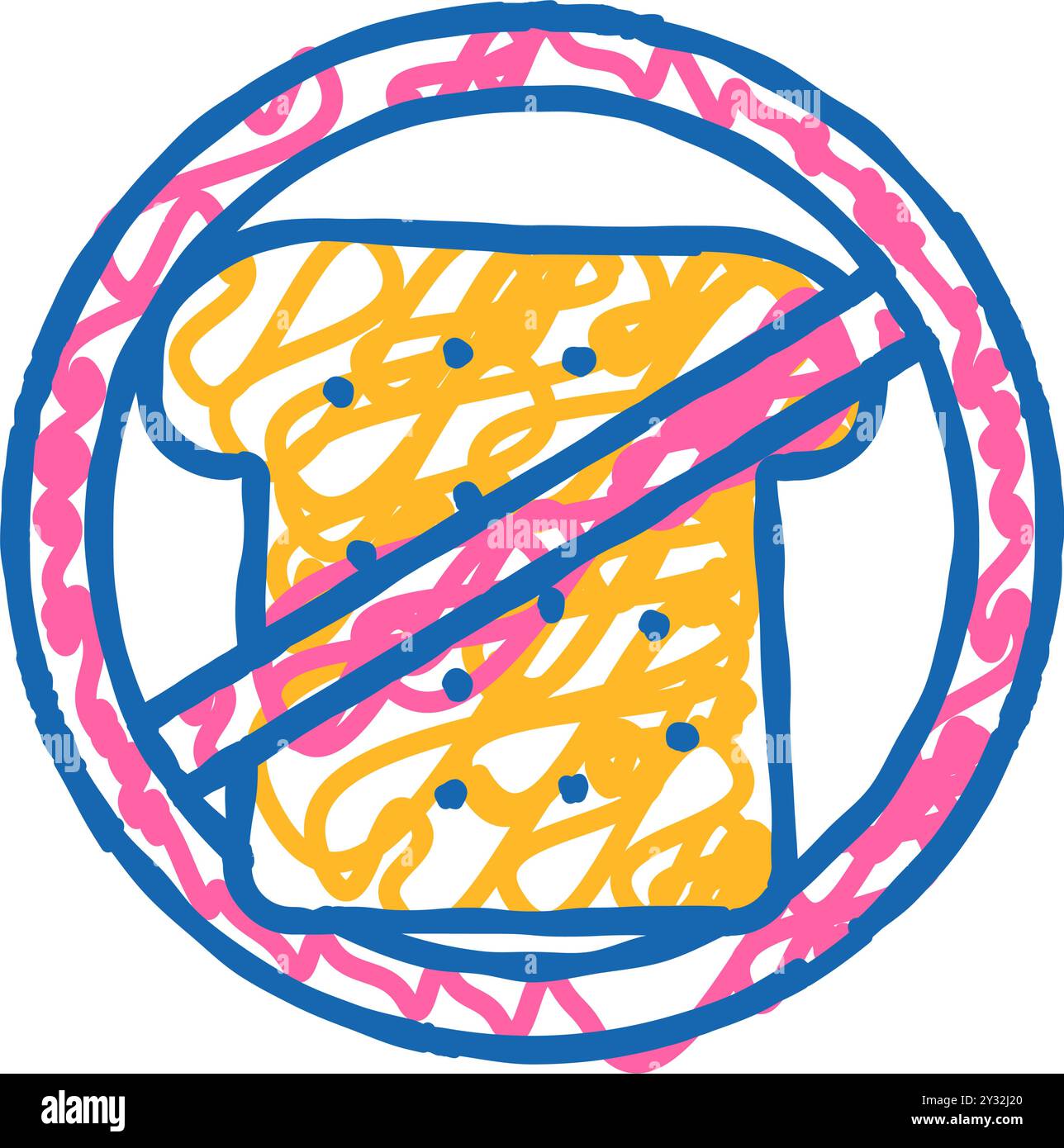 ban food icon doodle illustration Stock Vector Image & Art - Alamy