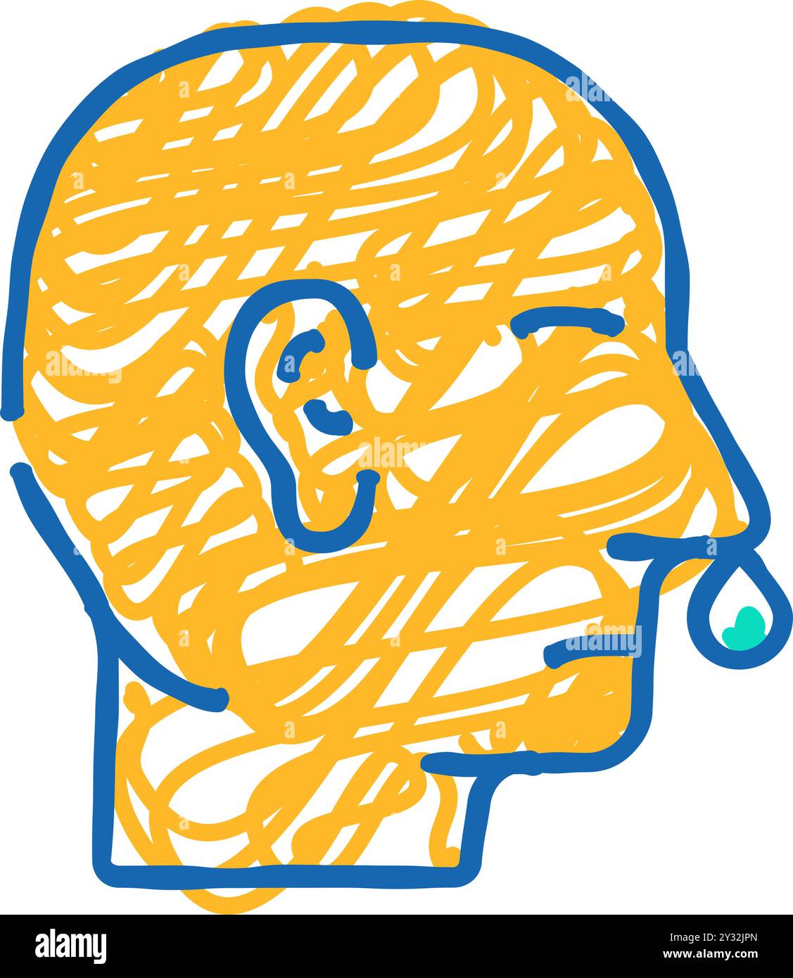 snot nose flat icon doodle illustration Stock Vector Image & Art - Alamy