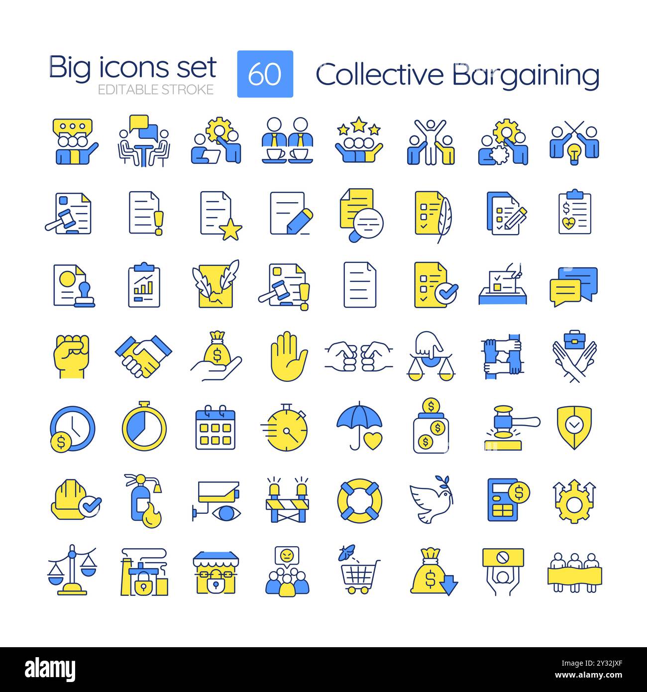 Collective agreements hi-res stock photography and images - Alamy