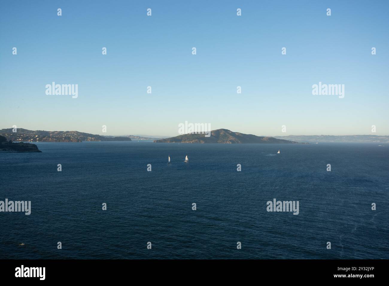 Aerial angel island hi-res stock photography and images - Alamy