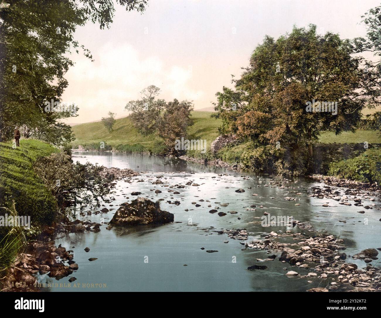 Das Ribble in Horton, Yorkshire, England / The Ribble at Horton ...