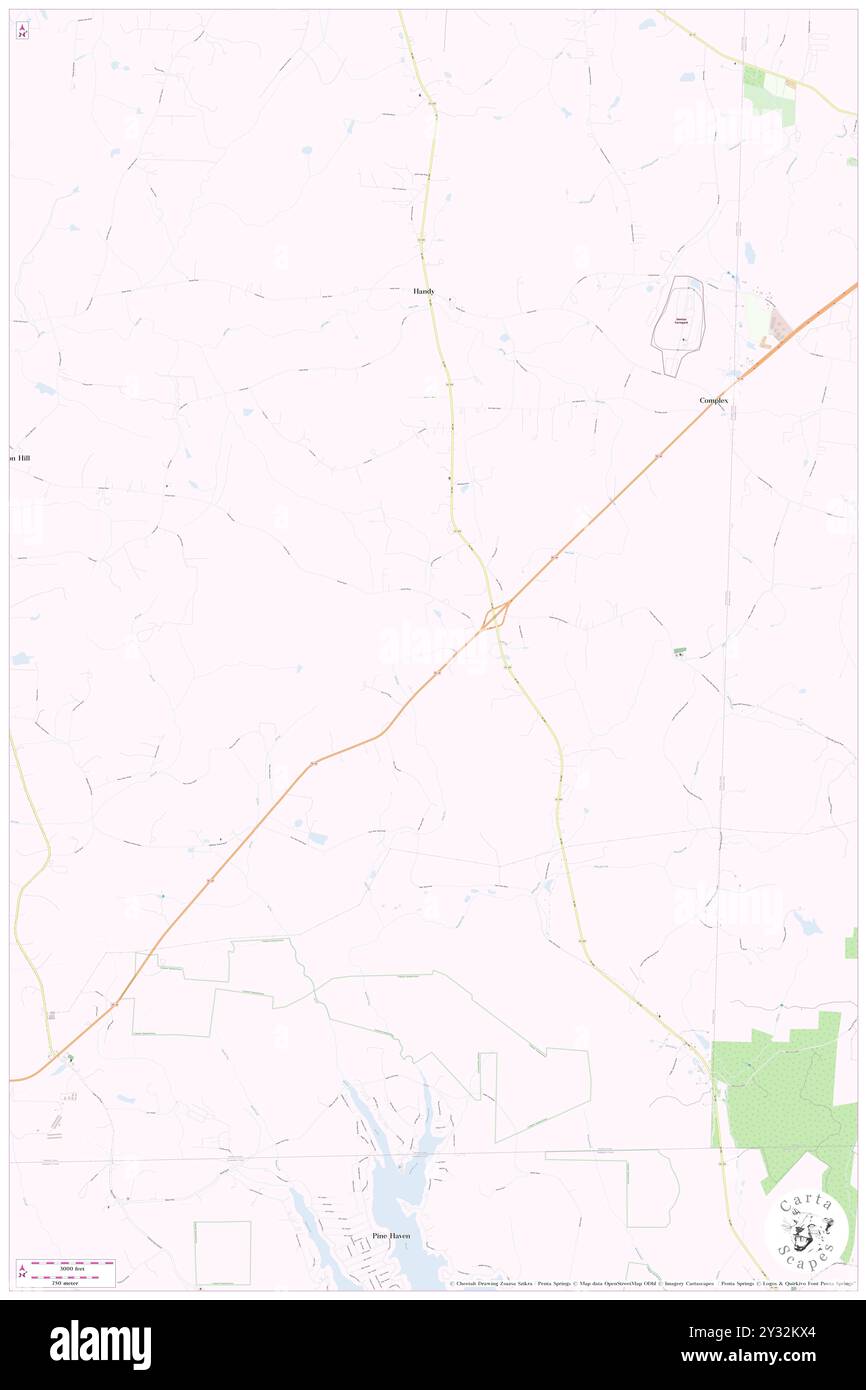 Wind Hill (historical), Davidson County, US, United States, North ...