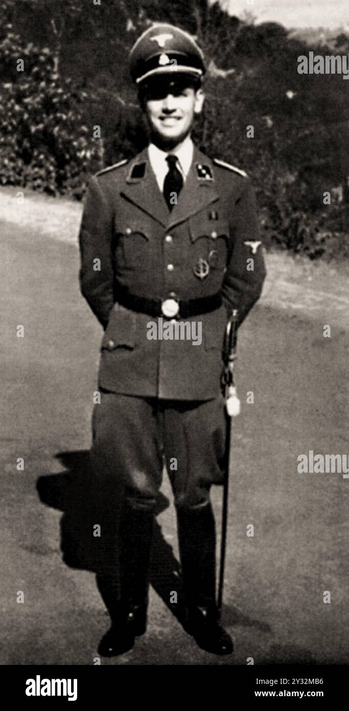 1941, Rome , ITALY : The german Nazi ERICH PRIEBKE ( 1913 - 2013 ) when ...