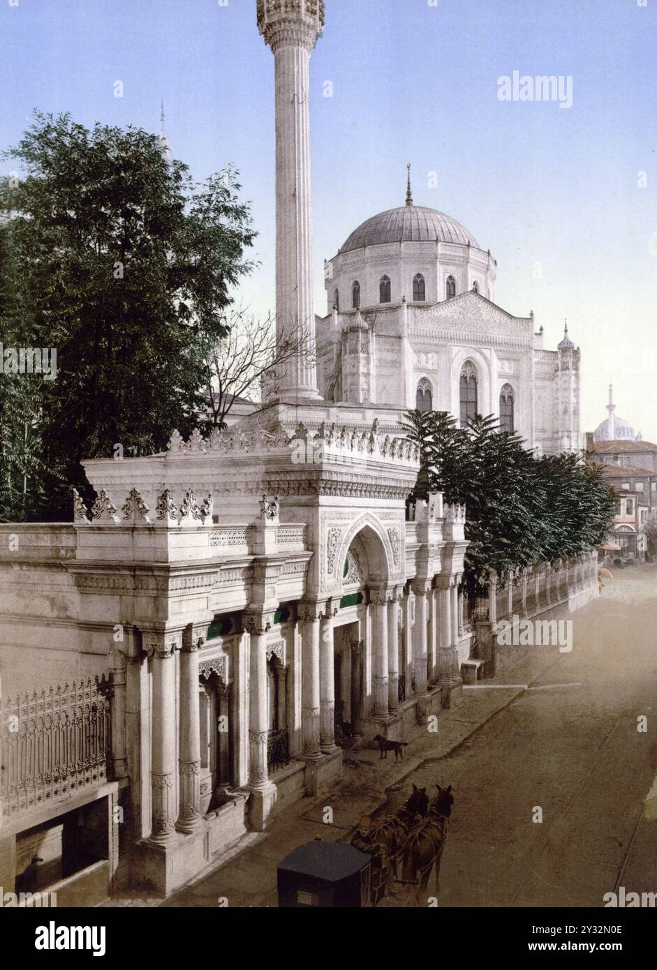 Stadtteil Aksaray, Cerrah Pasa Camii Moschee, Constantinople, Istanbul ...