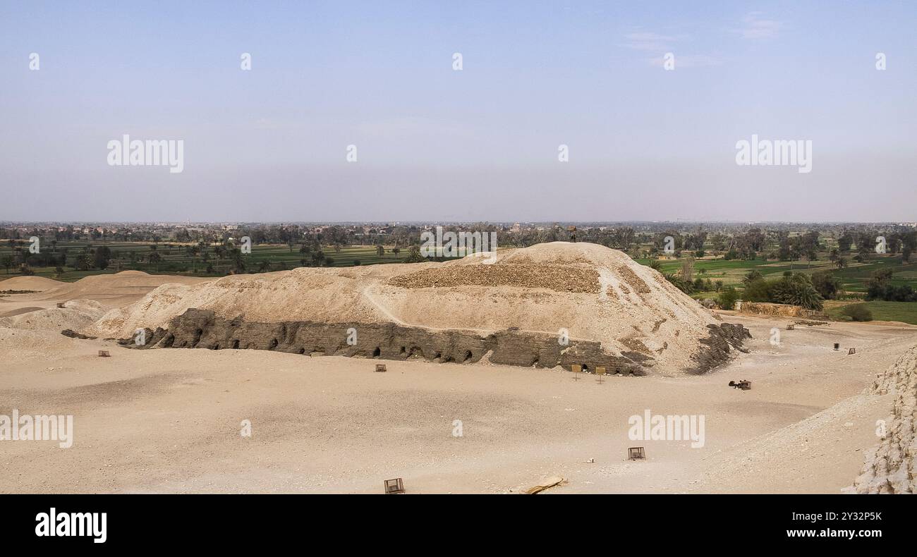 Egypt, Meidum, king Seneferu funerary complex, mastaba number 17, owner ...