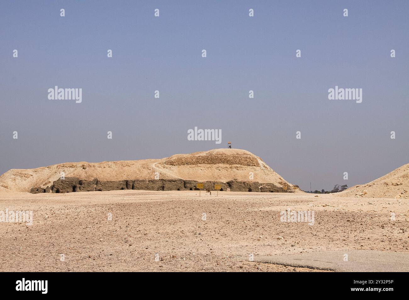 Egypt, Meidum, king Seneferu funerary complex, mastaba number 17, owner ...