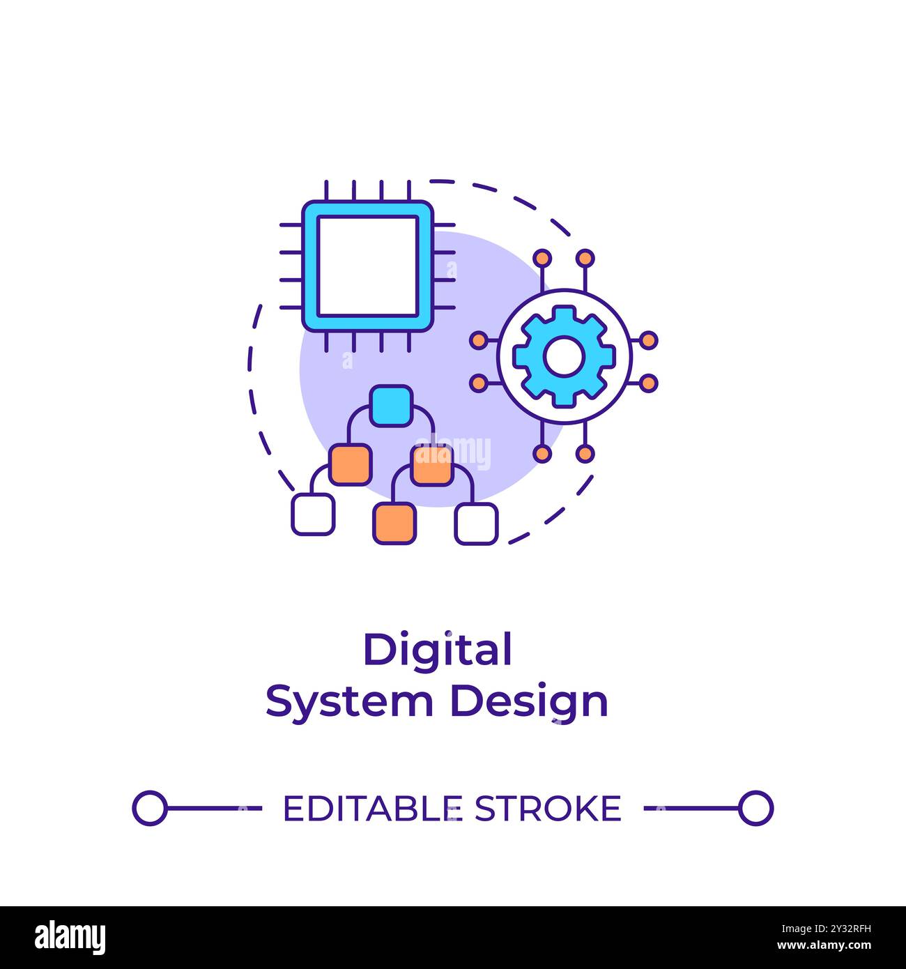 Design system components Stock Vector Images - Alamy