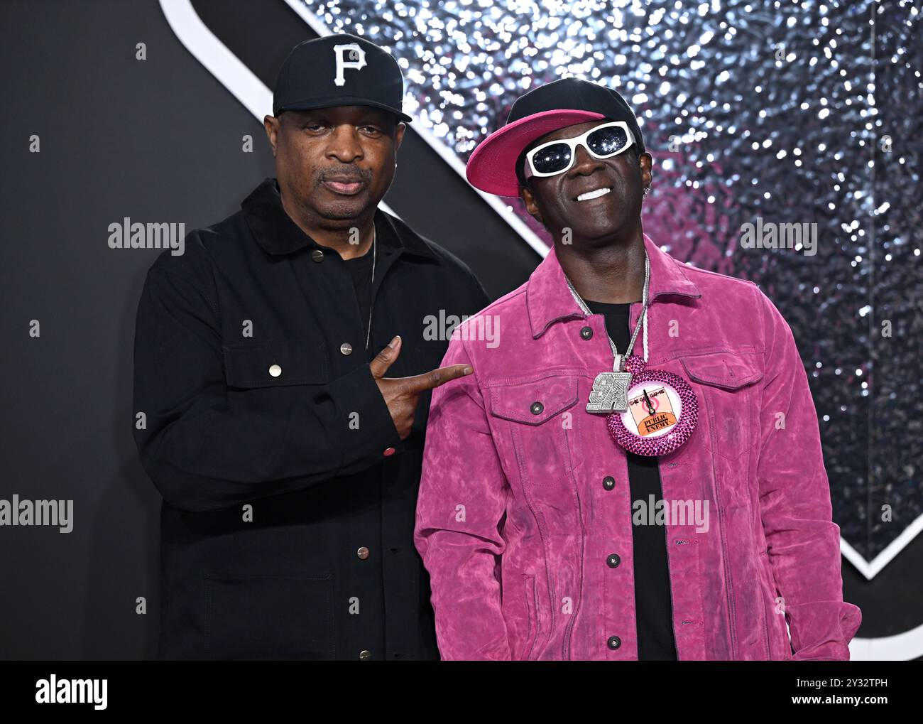 New York, USA. September 11th, 2024. Chuck D and Flavor Flav from ...