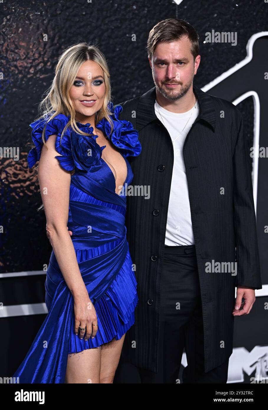 New York, USA. September 11th, 2024. Laura Whitmore and Iain Stirling ...