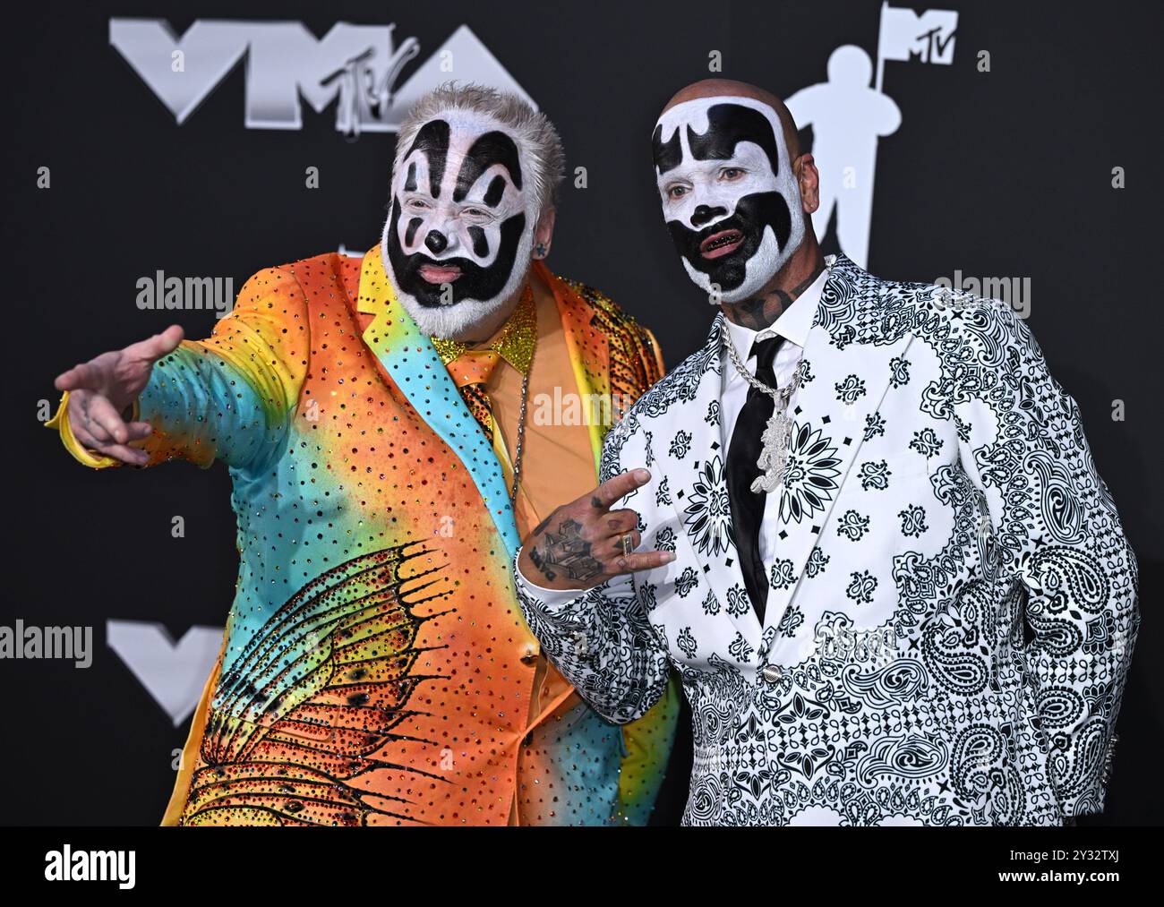 New York, USA. September 11th, 2024. Violent J and Shaggy 2 Dope from ...