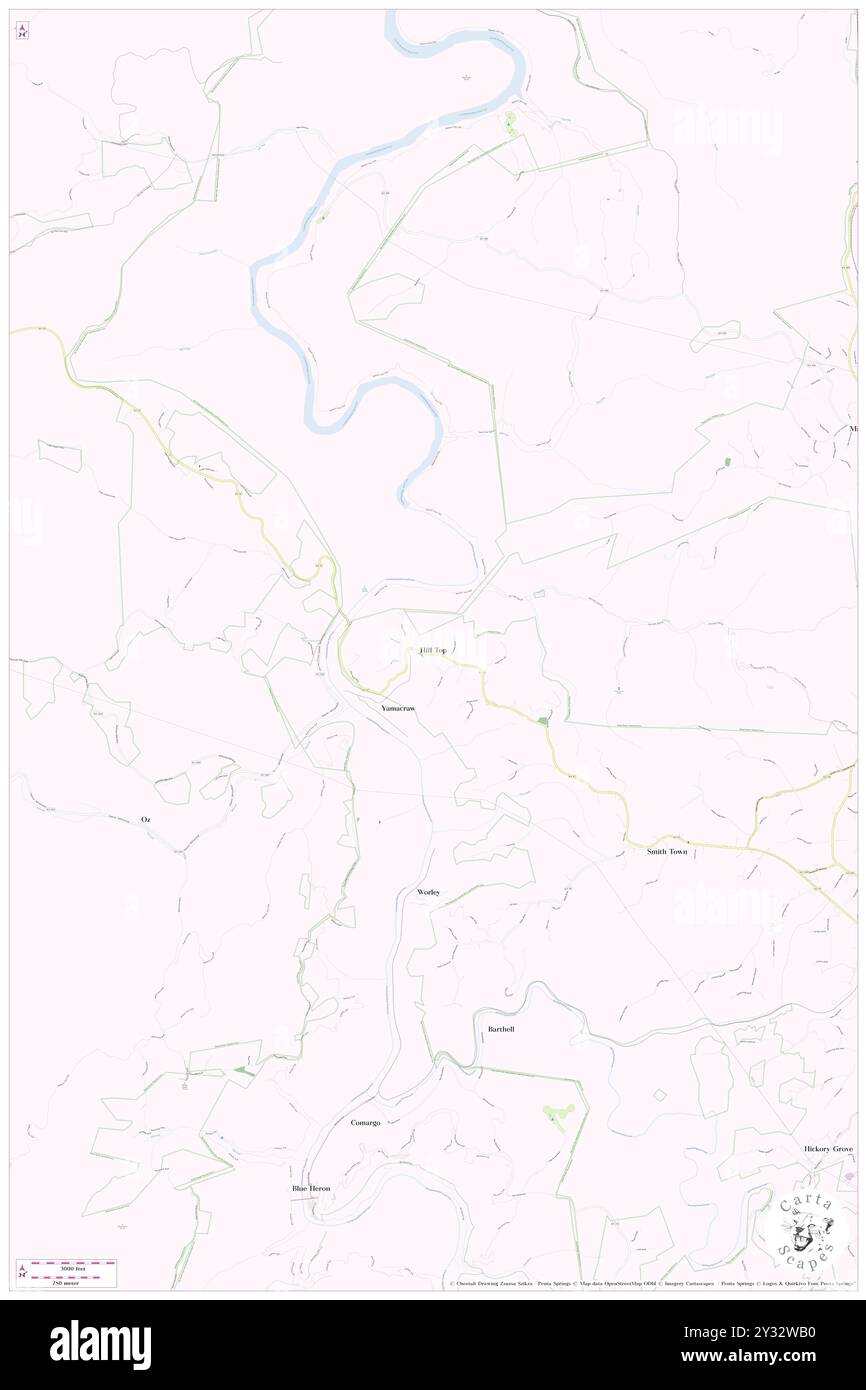 Map of mccreary hi-res stock photography and images - Alamy