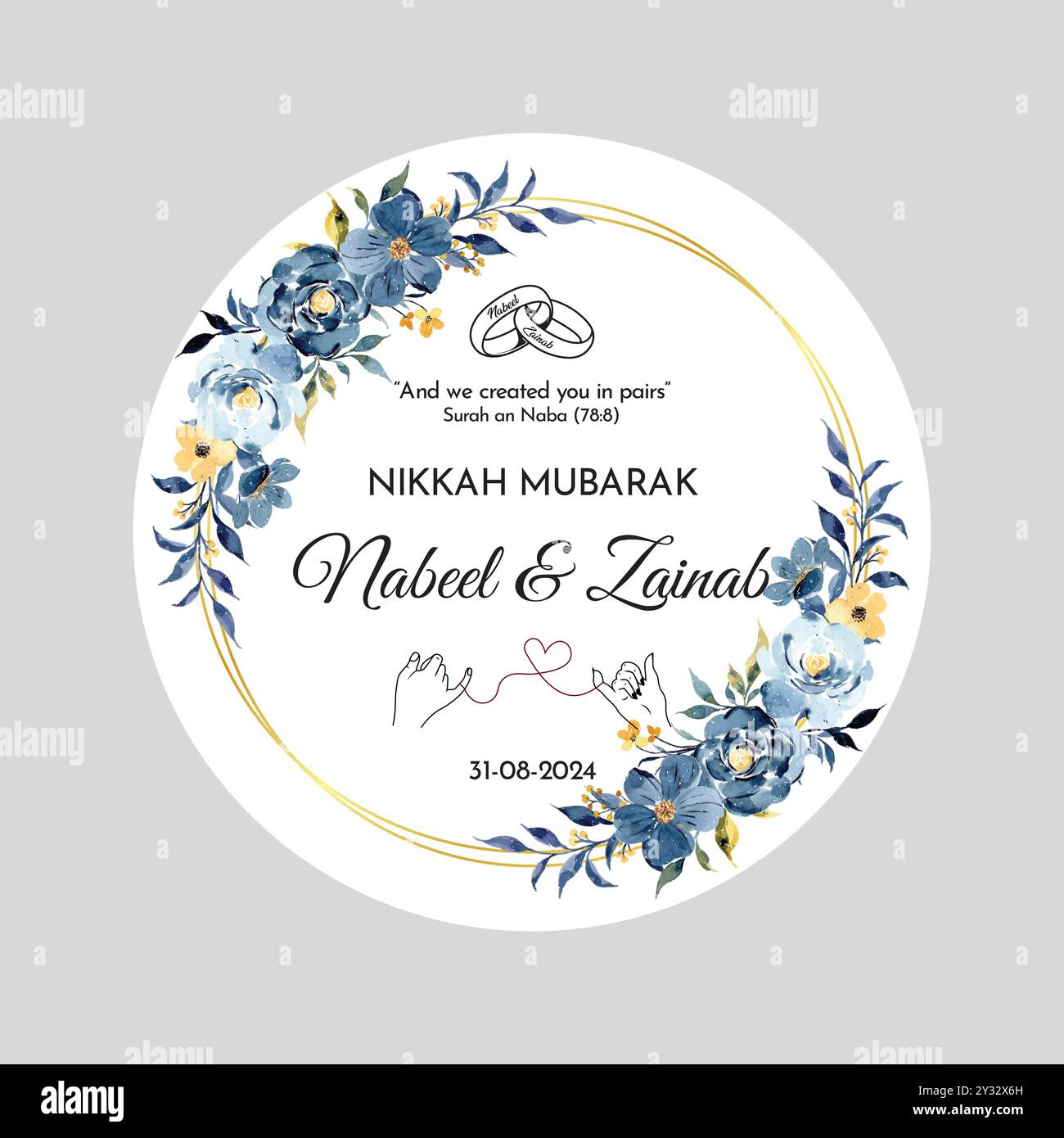 Nikah border hi-res stock photography and images - Alamy