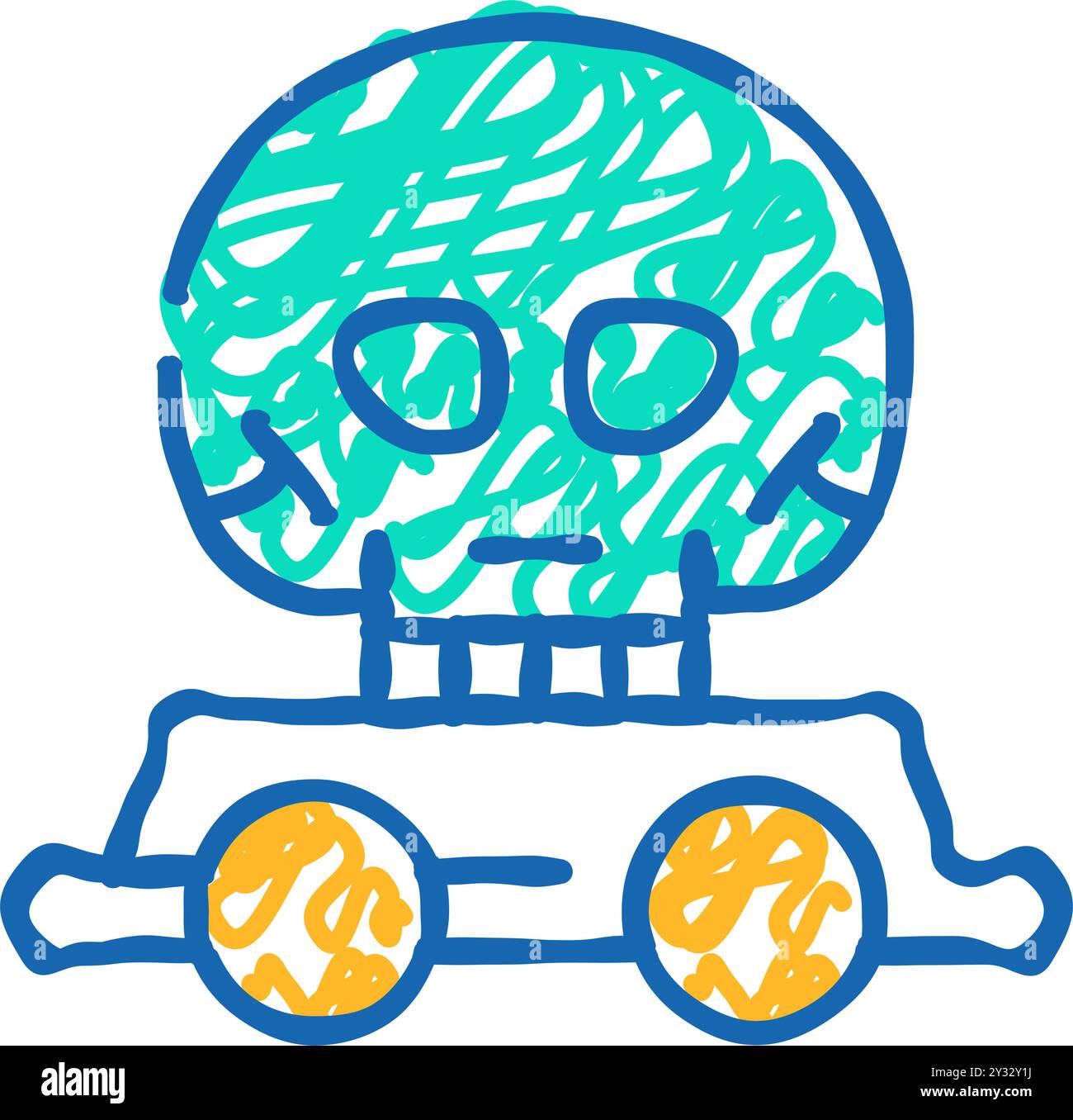 day of dead event icon doodle illustration Stock Vector Image & Art - Alamy