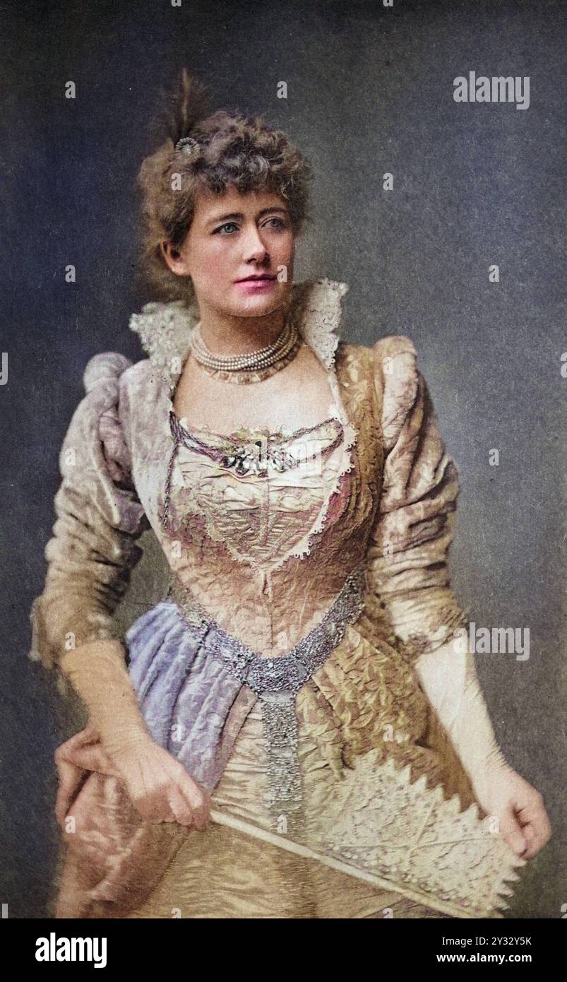 Ellen Alice Terry 1847-1928 englische Schauspielerin. Ab 1878 arbeitete sie 25 Jahre lang ...