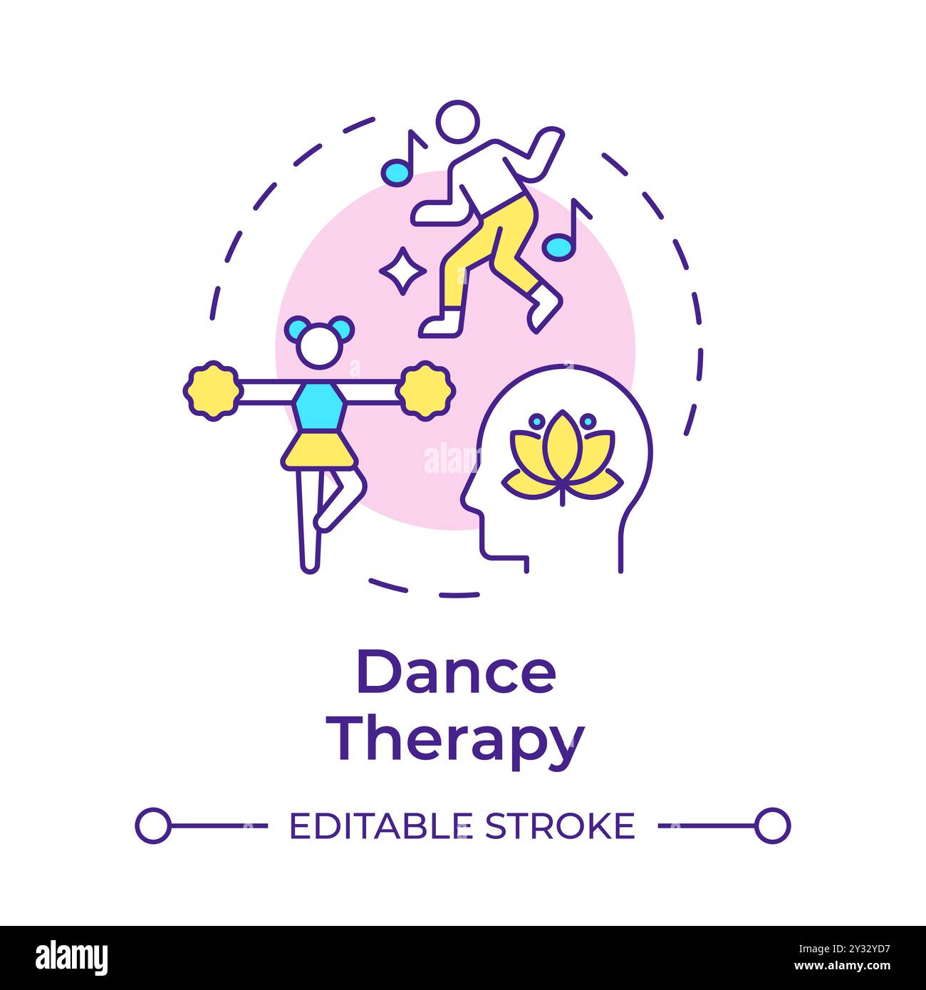 Dance therapy circle Cut Out Stock Images & Pictures - Alamy