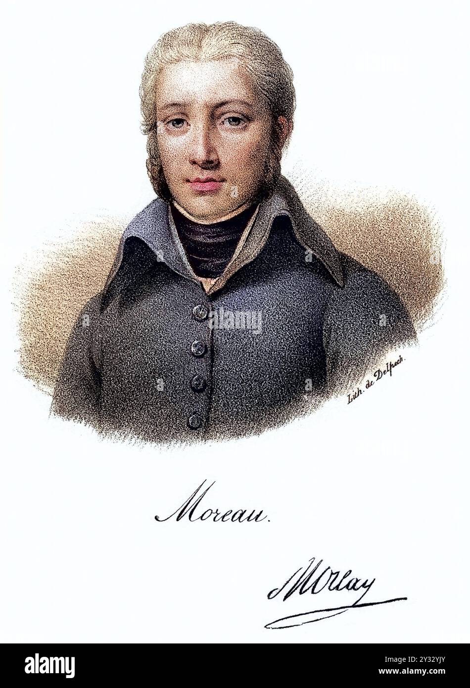 Jean Victor Moreau 1761-1813 französischer Revolutionssoldat. Lehnte ...