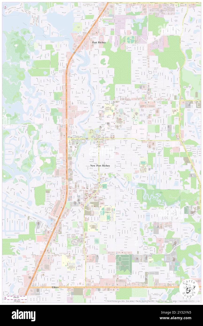 Map Of Port Rich Florida