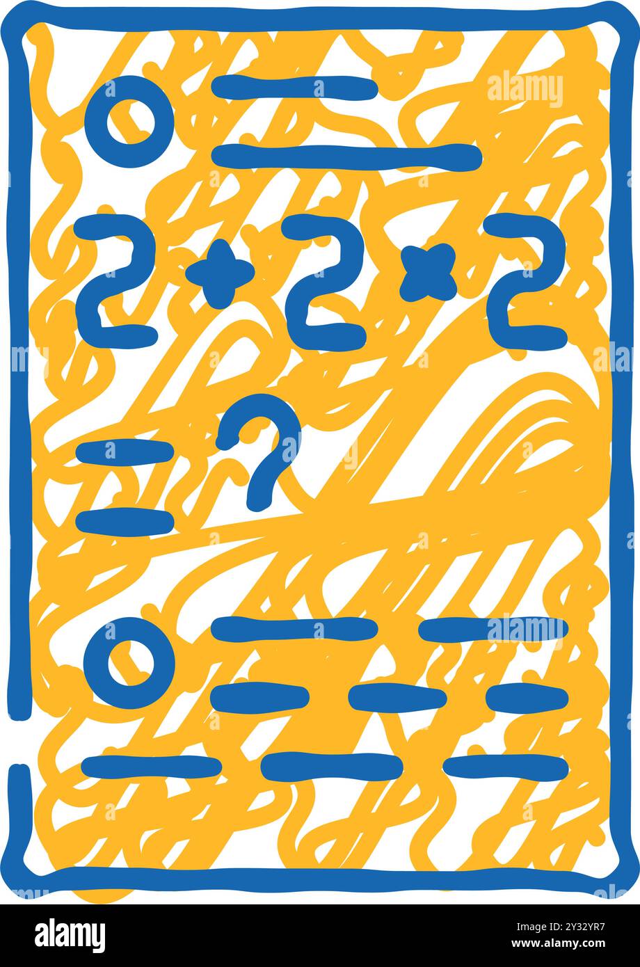 math problems icon doodle illustration Stock Vector Image & Art - Alamy