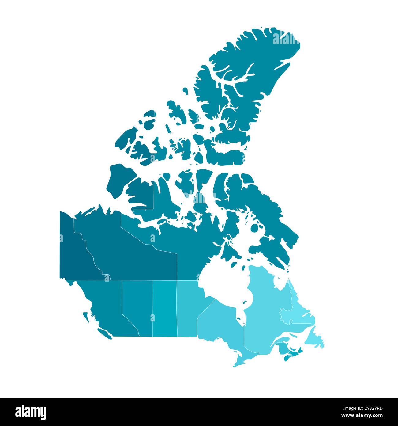 Map of alberta canada Cut Out Stock Images & Pictures - Alamy