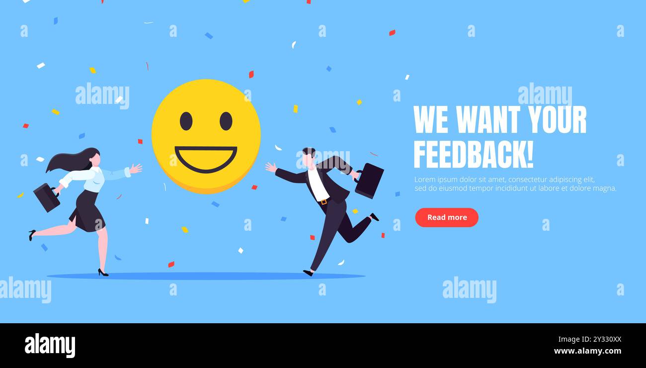 Employee wellbeing and positive emotions attitude business concept ...