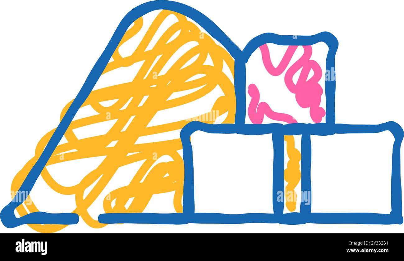 sugar food additives icon doodle illustration Stock Vector Image & Art ...