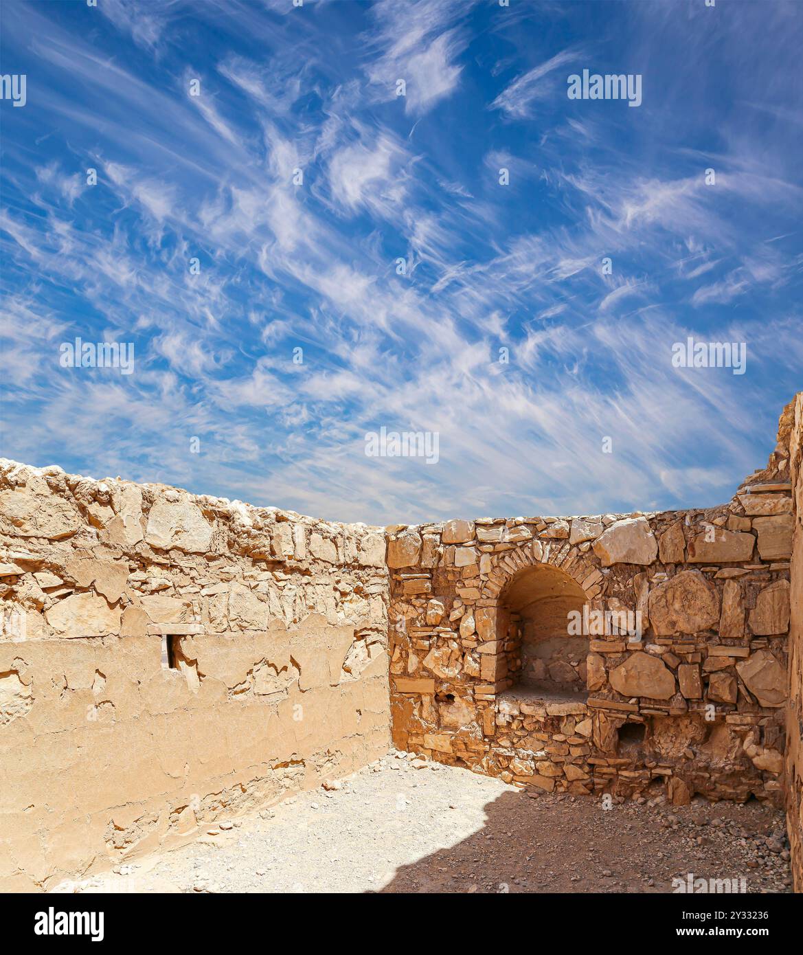 Qasr Kharana (Kharanah or Harrana)-- desert castle in eastern Jordan ...