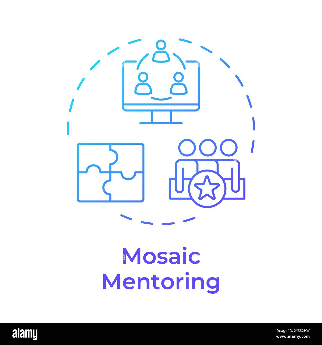 Mentoring professional Stock Vector Images - Alamy