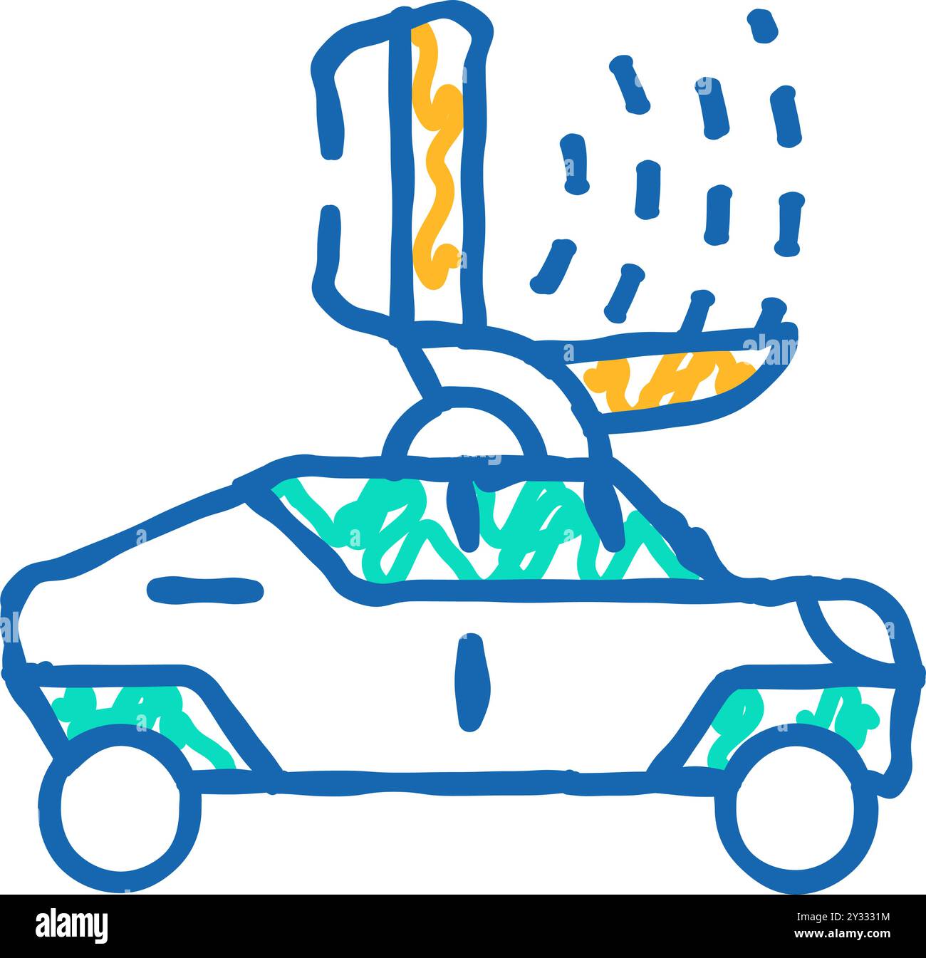 microwave gun icon doodle illustration Stock Vector Image & Art - Alamy