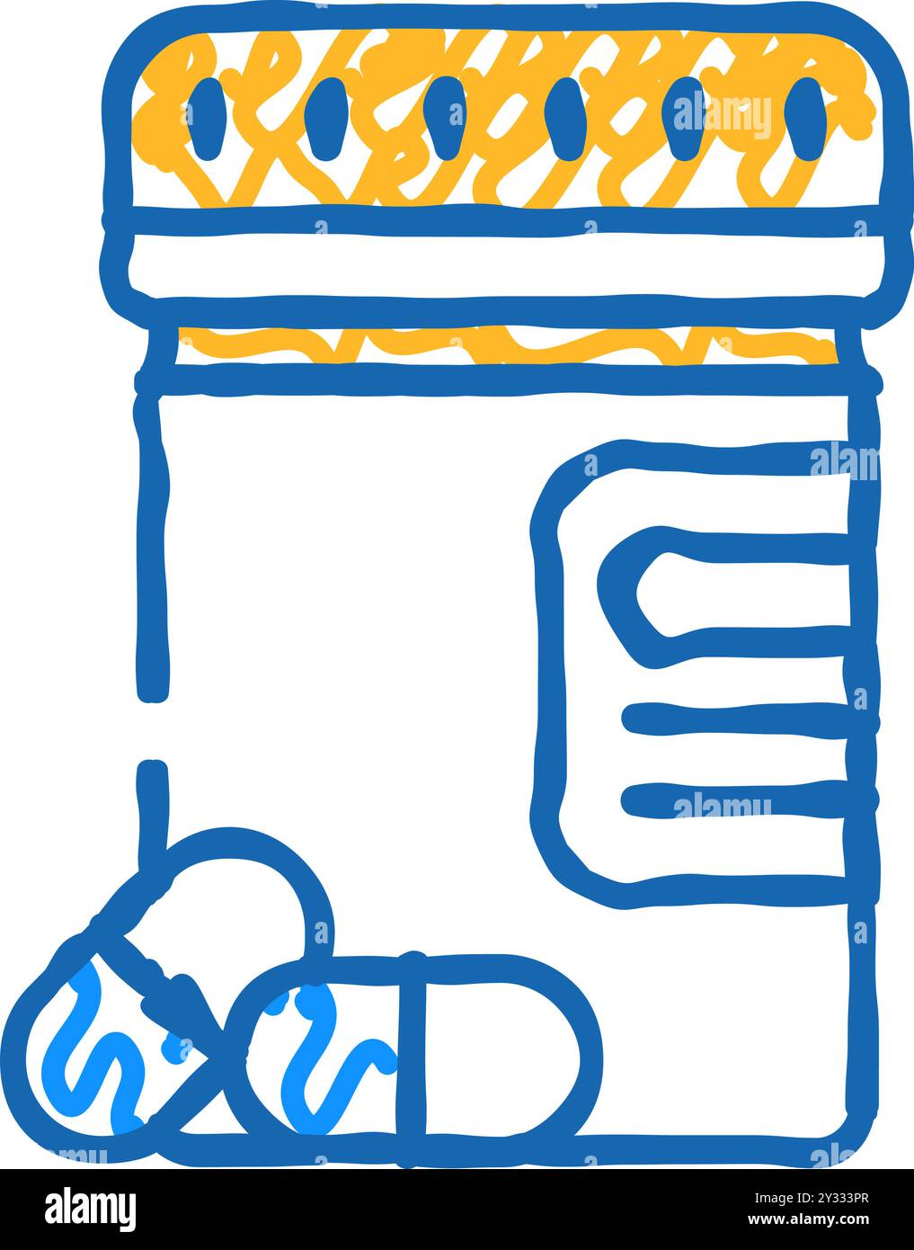 pills package icon doodle illustration Stock Vector Image & Art - Alamy