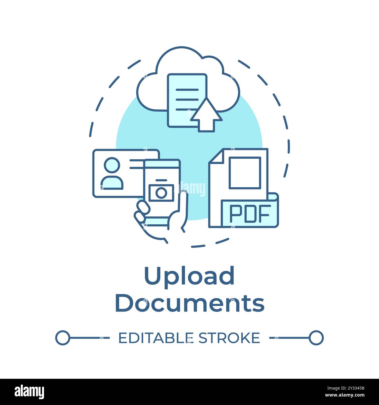 Documents documentation identification Stock Vector Images - Alamy