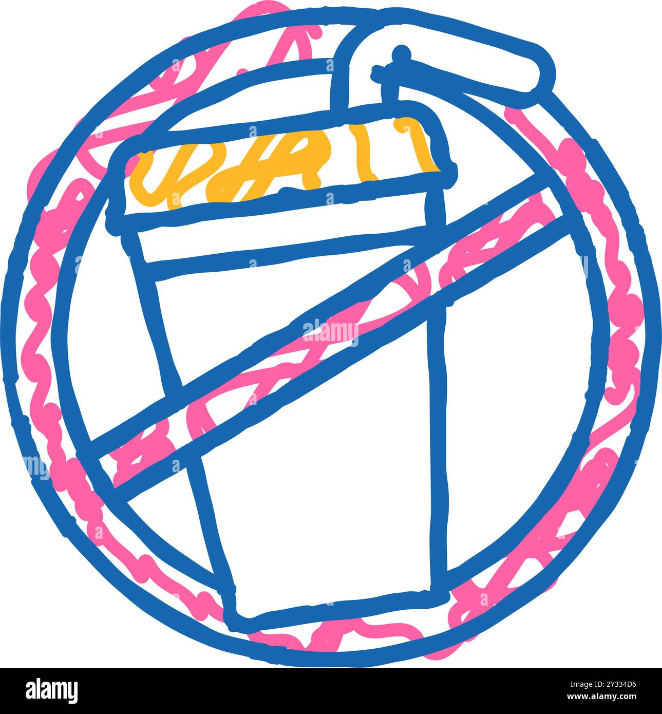 refusal from soda icon doodle illustration Stock Vector Image & Art - Alamy