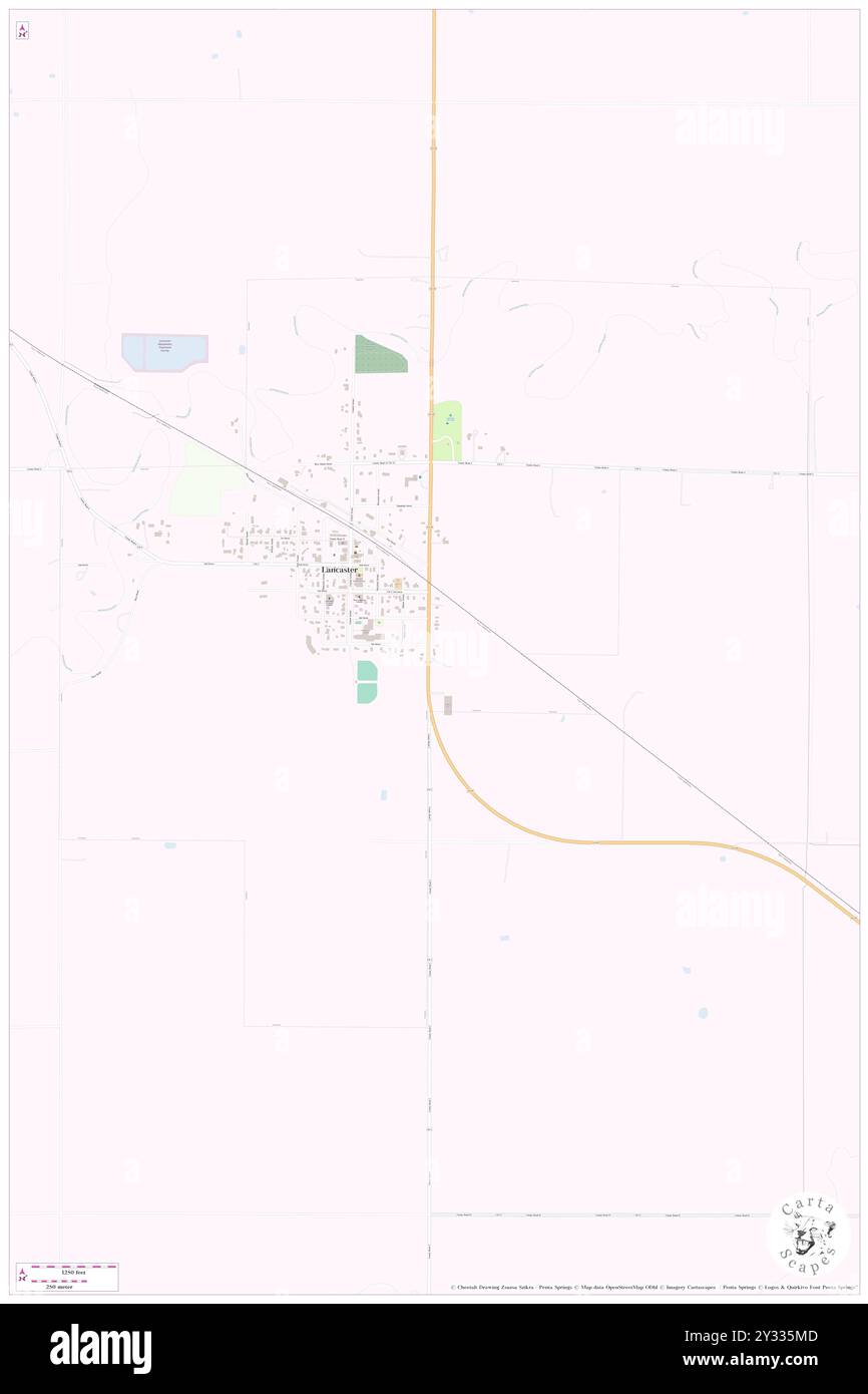 Kittson county map Cut Out Stock Images & Pictures - Alamy