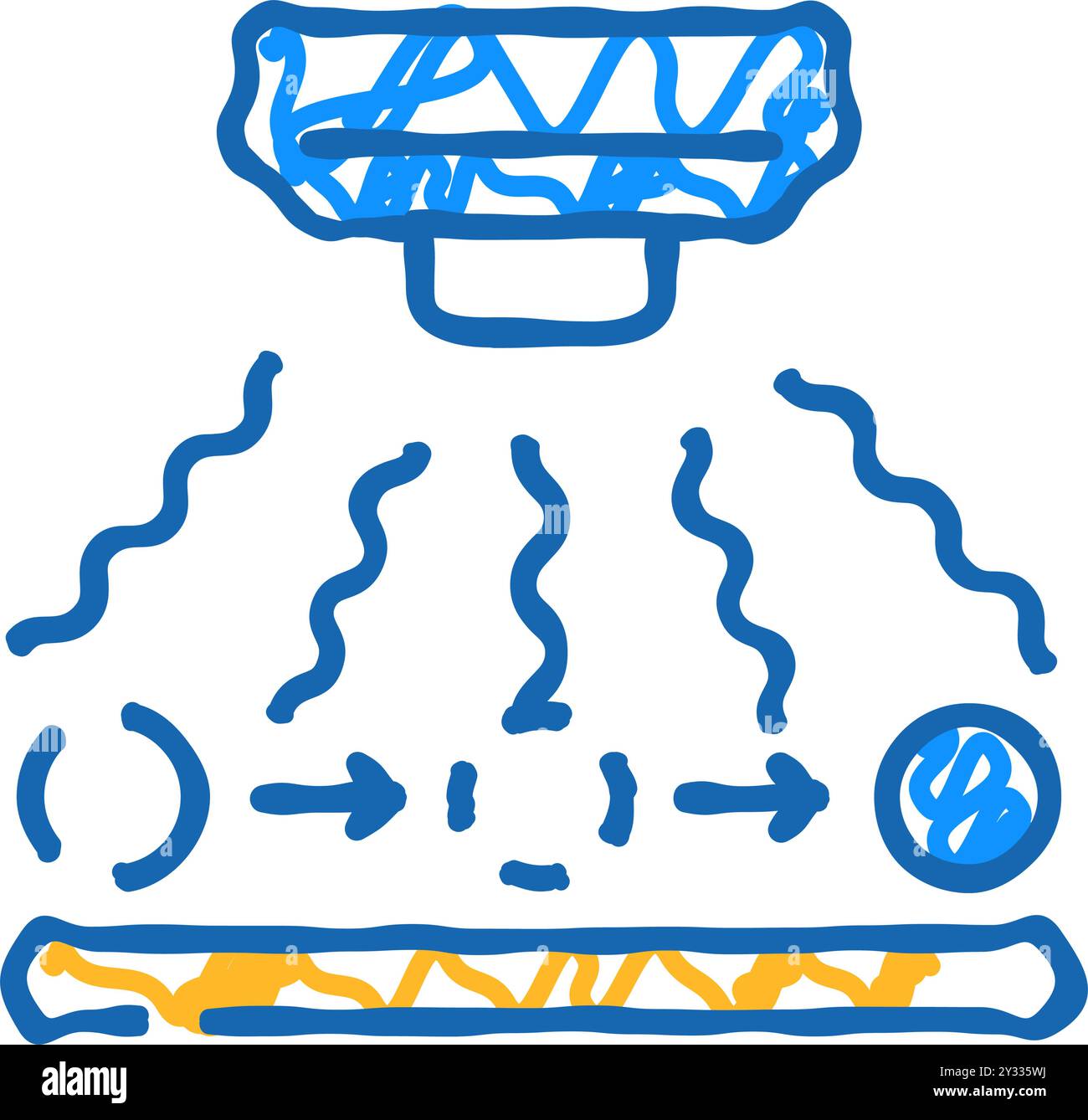 radio wave sensor icon doodle illustration Stock Vector Image & Art - Alamy