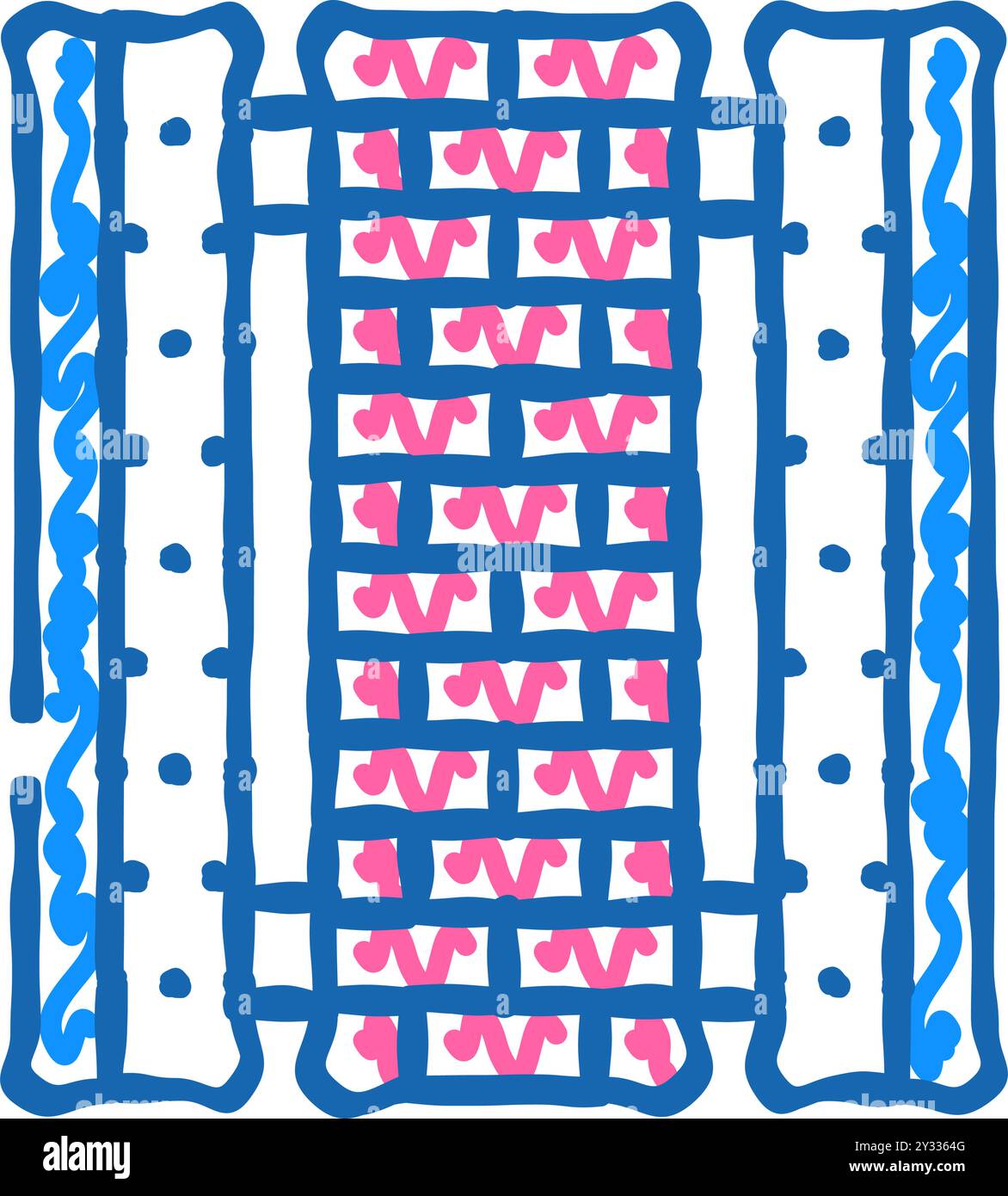 ready construction building material icon doodle illustration Stock ...