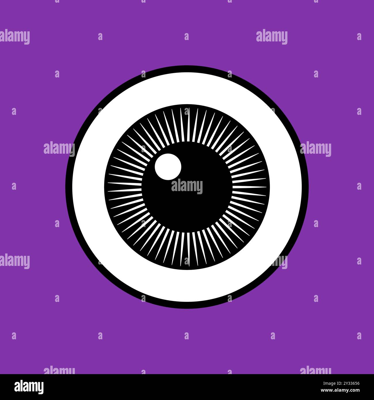 Eye icon vector design, isolated element Stock Vector Image & Art - Alamy