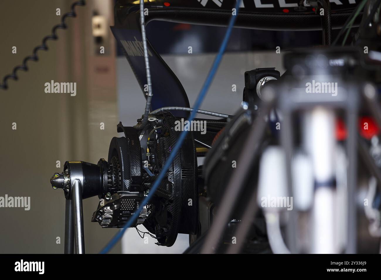 Baku, Azerbaijan, 12/09/2024, Williams Racing FW46, mechanical detail ...