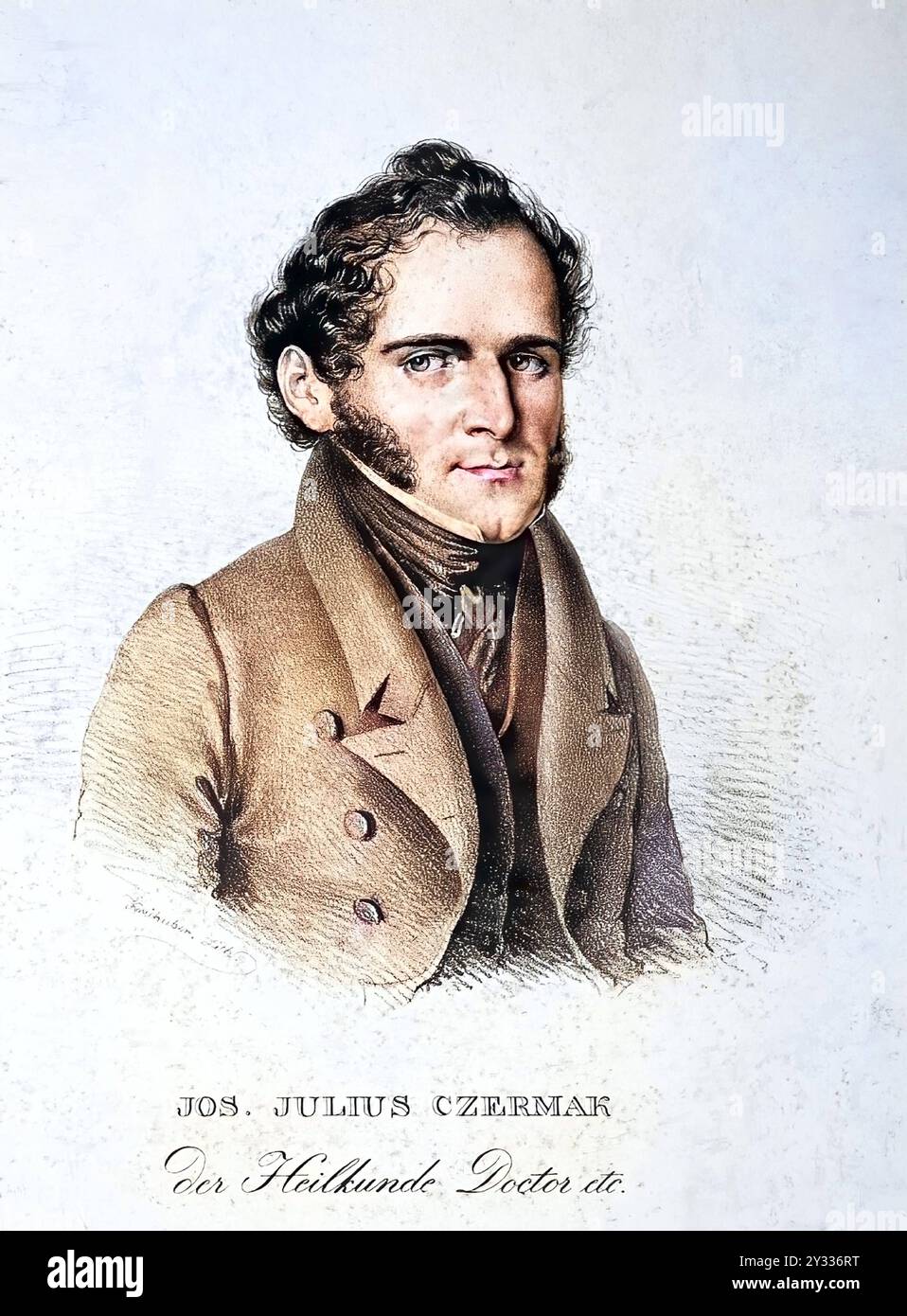 Joseph Julius Czermak geb. 2. Juni 1799 in Prag, gest. 14. März 1851 in ...