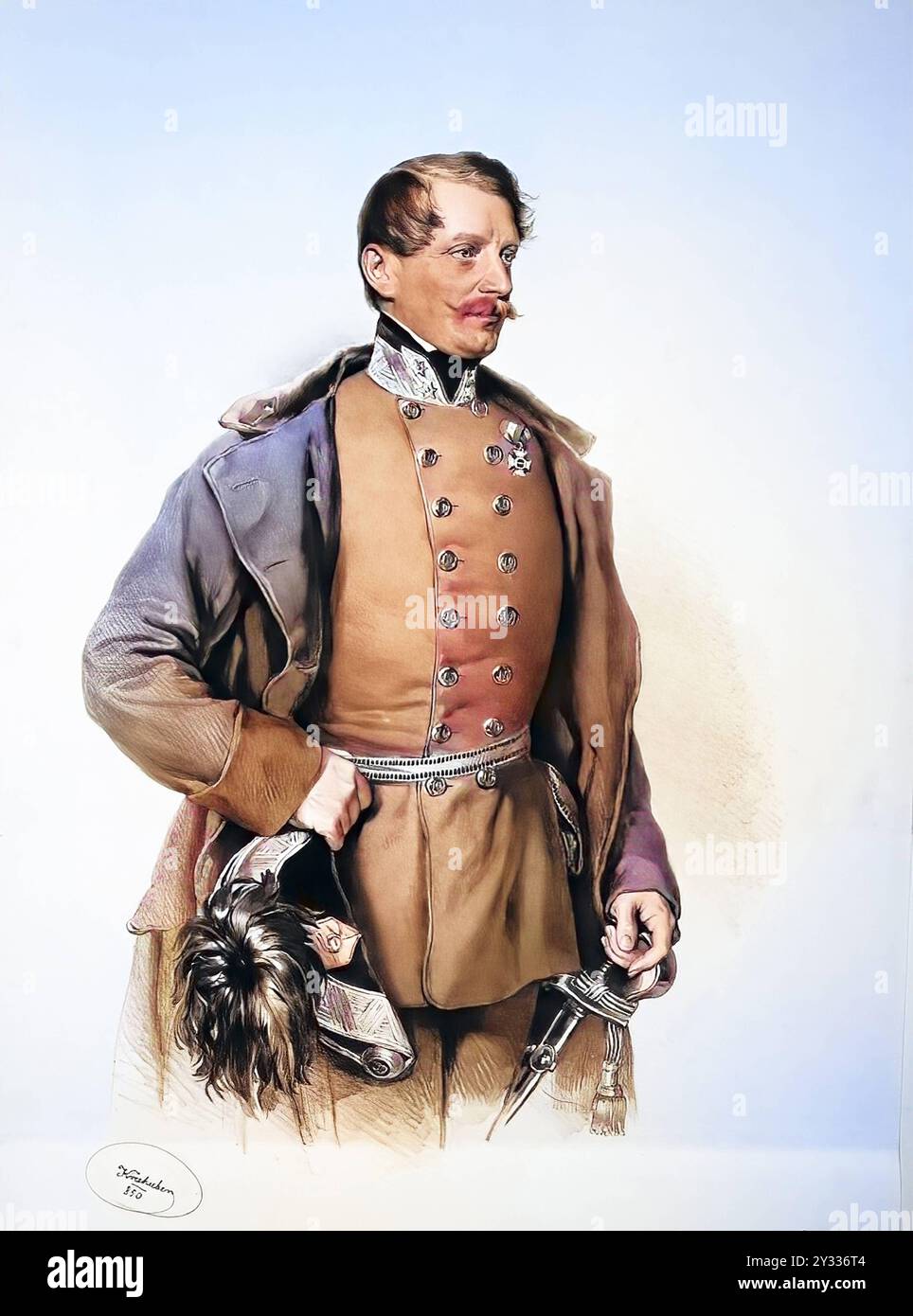 Josef von Jablonsky del Monte Berico 1806-1876,k & k Monarchie ...