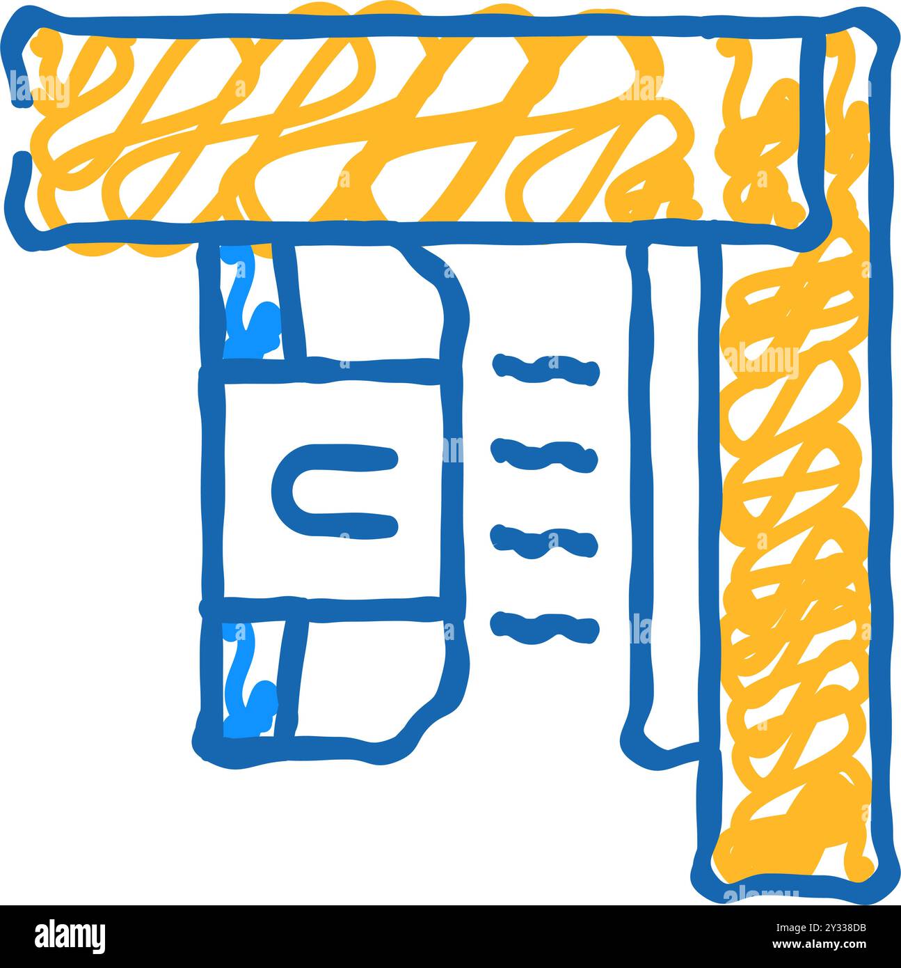 magnetic sensor icon doodle illustration Stock Vector Image & Art - Alamy