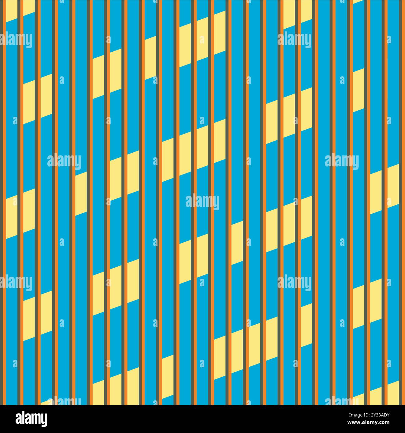 Retro Squares and Geometric Colored Shadow Shapes Background. Vector ...