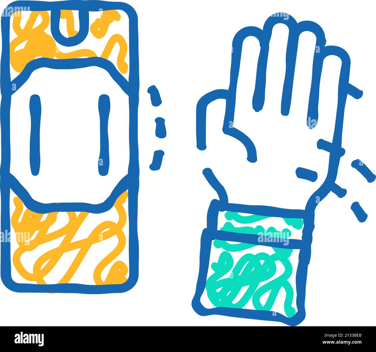 motion sensor icon doodle illustration Stock Vector Image & Art - Alamy
