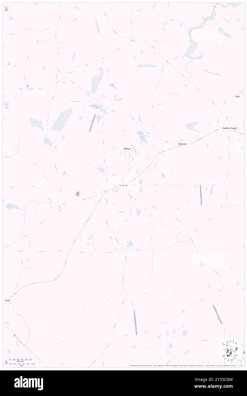 Concord, Pike County, US, United States, Georgia, N 33 5' 28'', S 84 26 ...