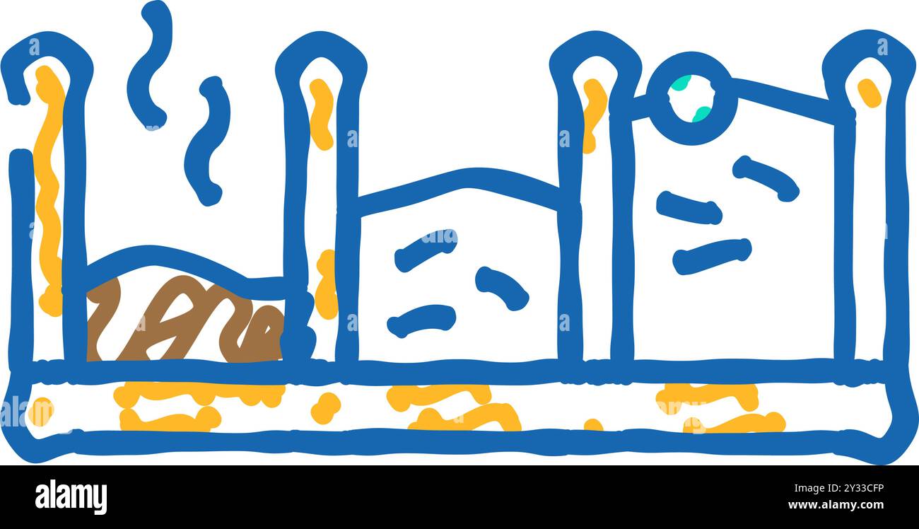 pit compost icon doodle illustration Stock Vector Image & Art - Alamy