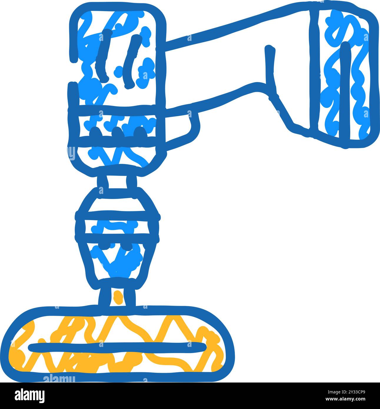 screwdriver attachment for car polishing icon doodle illustration Stock ...