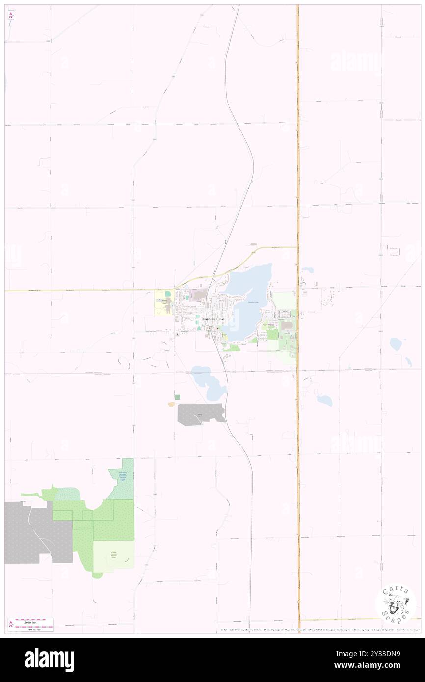 Map of random lake Cut Out Stock Images & Pictures - Alamy