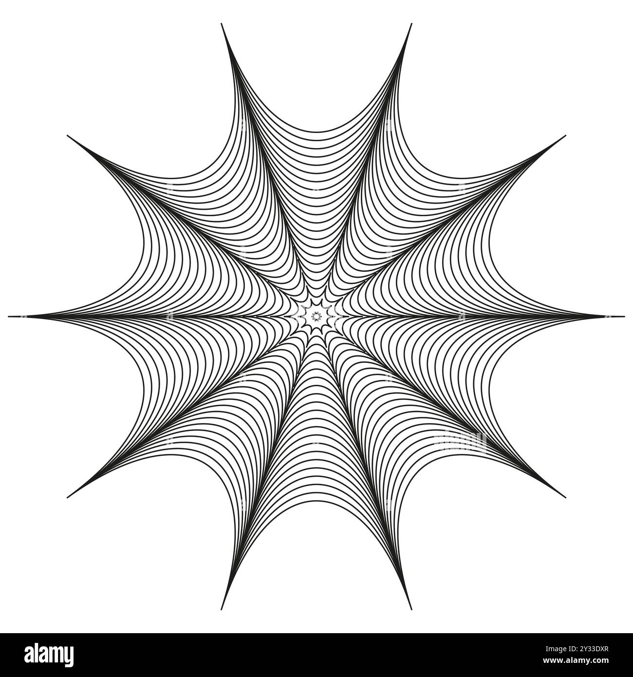 Elegant radial lines hi-res stock photography and images - Alamy