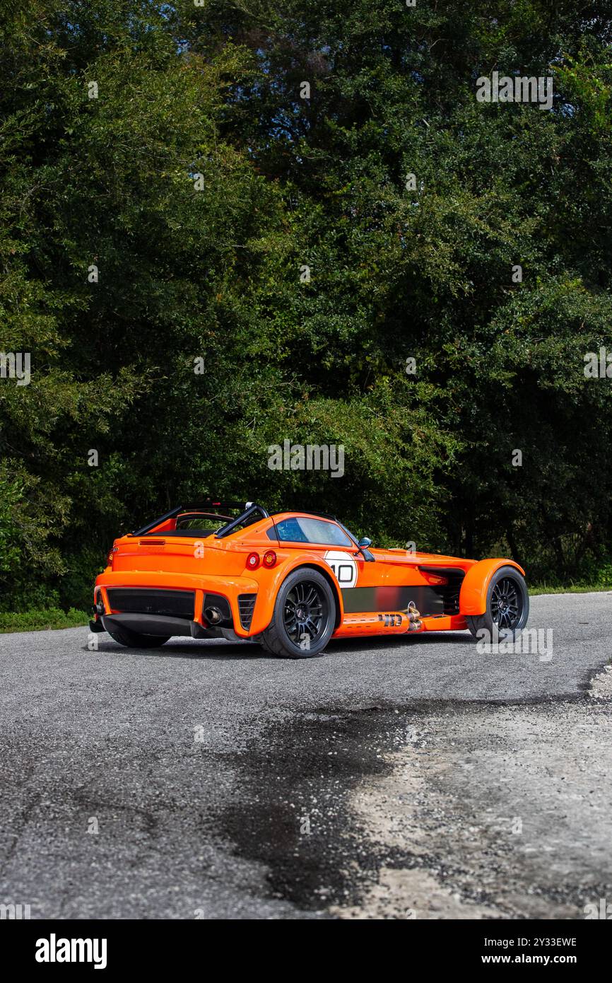 The Donkervoort D8 GT-40 is a high-performance sports car featuring a ...