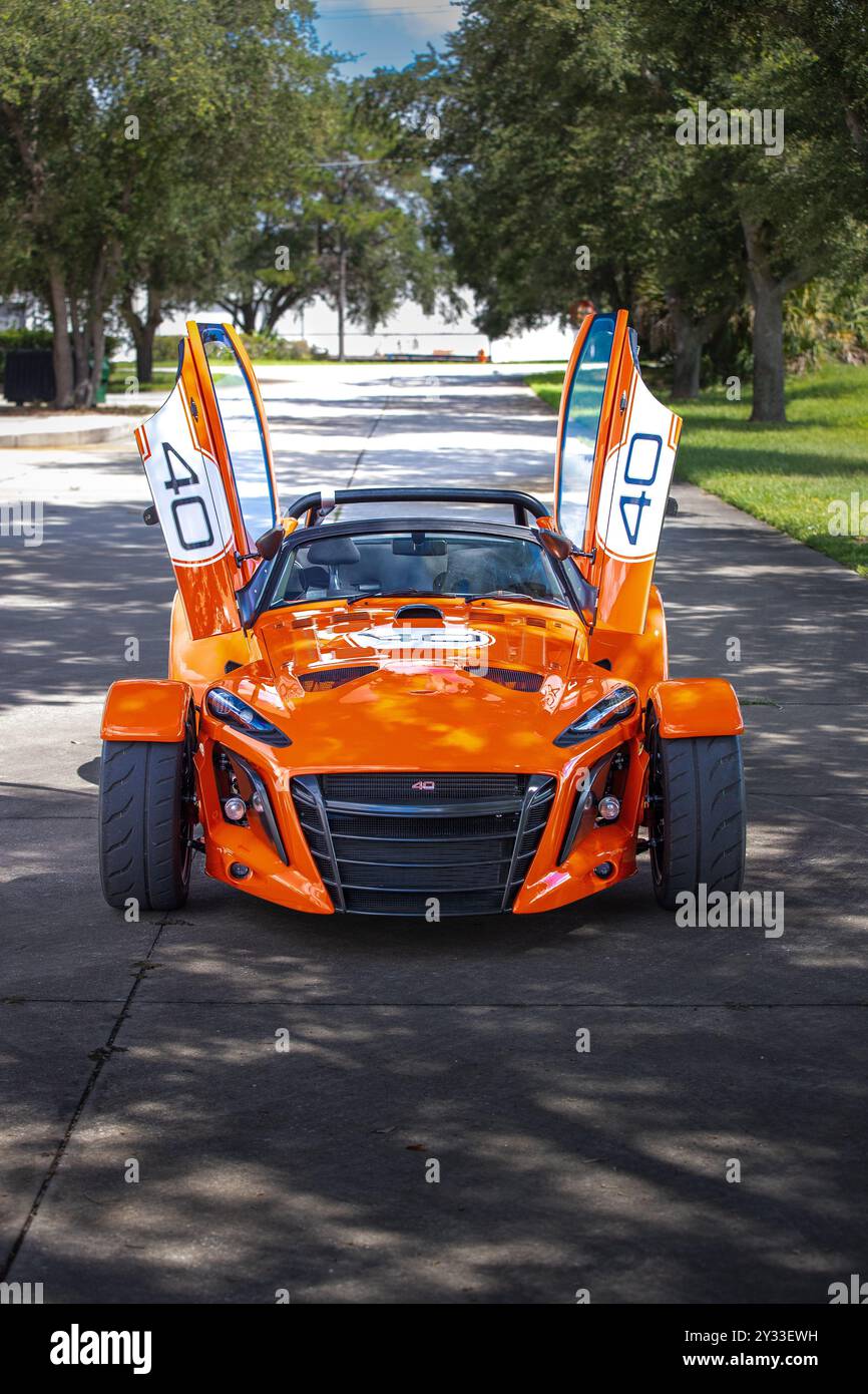 The Donkervoort D8 GT-40 is a high-performance sports car featuring a ...