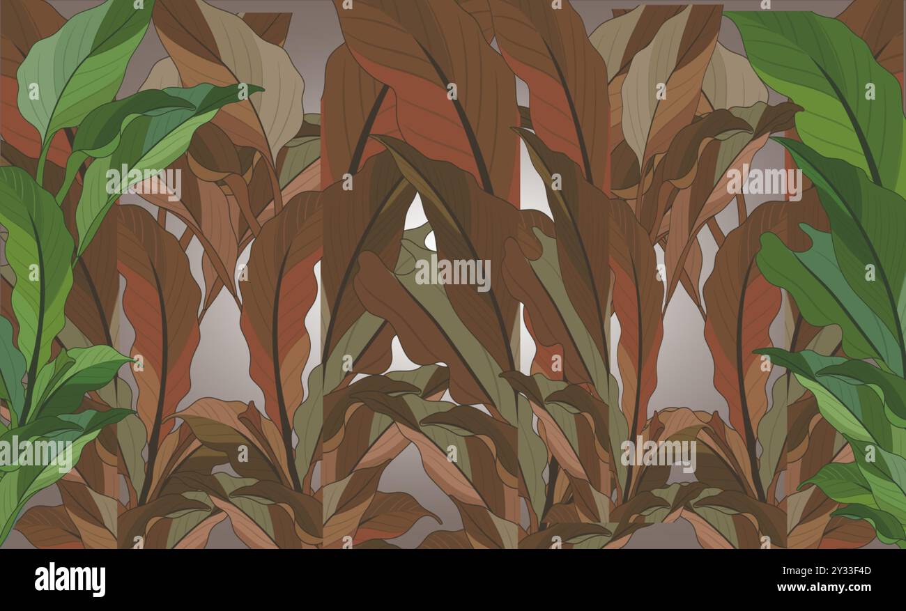 wallpaper design art and printable Stock Vector Image & Art - Alamy