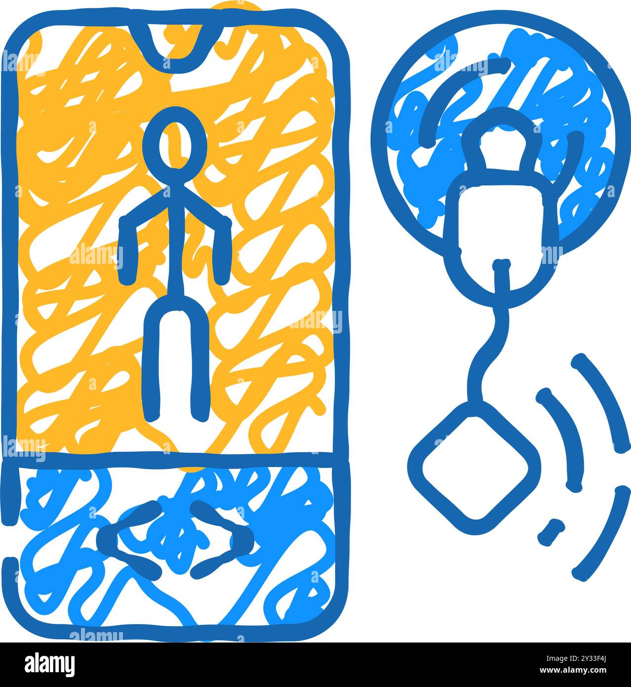 Neck ems training color Stock Vector Images - Alamy